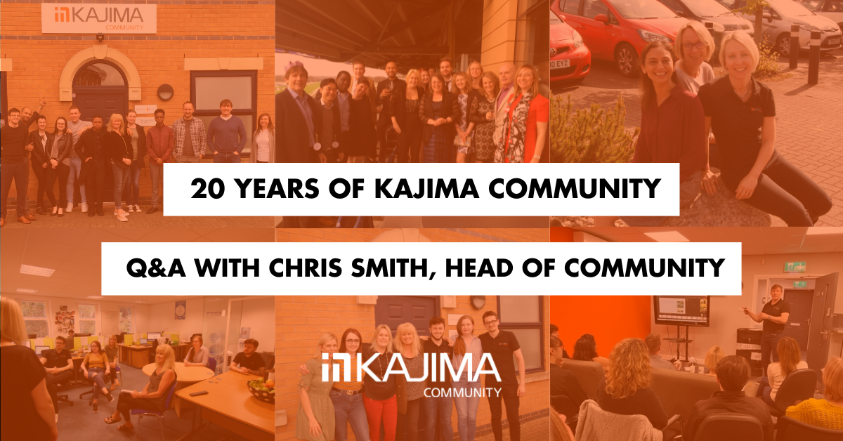 20 years of Kajima Community - a Q&A with Chris Smith, Head of ...